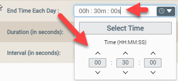 Device | Schedules | Edit Schedule | Details